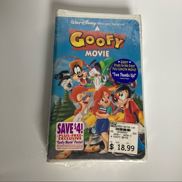 Disney's A Goofy Movie VHS Video Tape Canadian Edition, 51% OFF